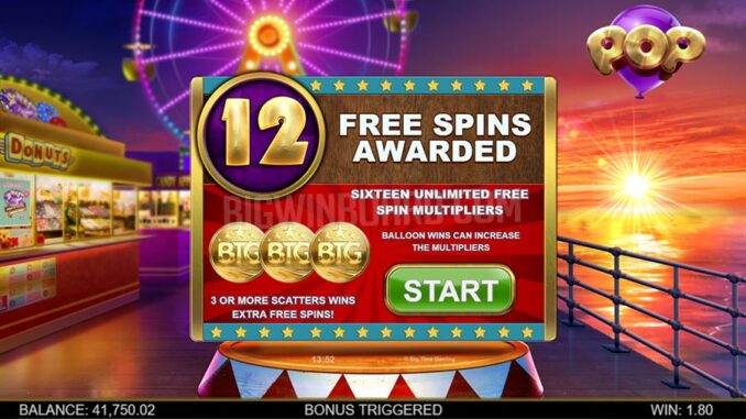 Pop (Big Time Gaming) Slot Review & Free Play Demo