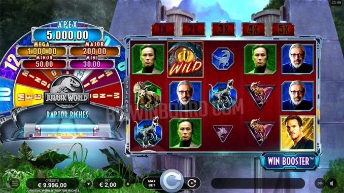 Jurassic World Raptor Riches Slot Review & Demo