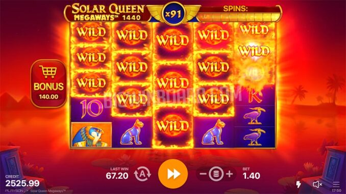 Solar Queen Megaways (Playson) Slot Review & Demo