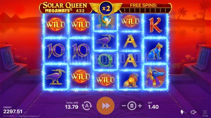 Solar Queen Megaways (Playson) Slot Review & Demo