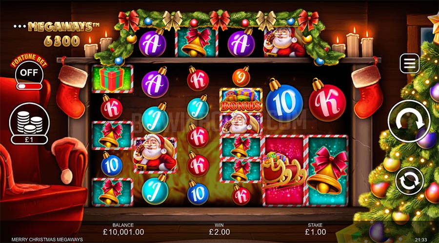 Merry Christmas Megaways (Inspired) Slot Review & Demo
