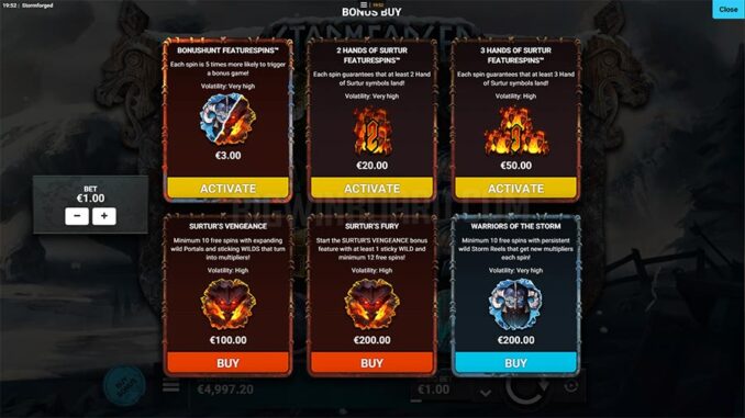 Stormforged (Hacksaw Gaming) Slot Review & Demo