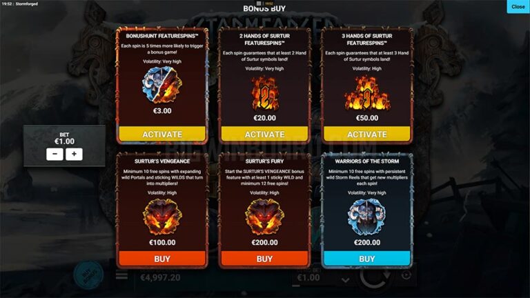 Stormforged (Hacksaw Gaming) Slot Review & Demo