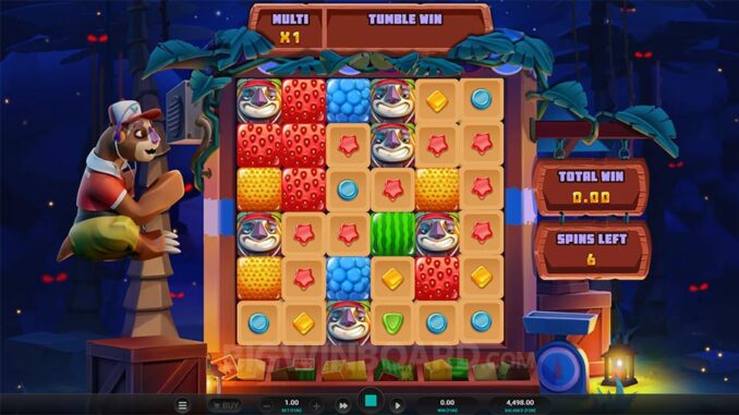 Sloth Tumble (Relax Gaming) Slot Review & Demo