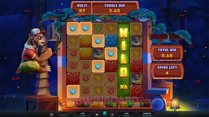 Sloth Tumble (Relax Gaming) Slot Review & Demo