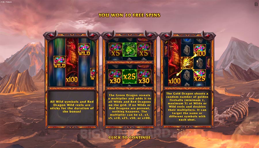Fireborn (Backseat Gaming) Slot Review & Demo