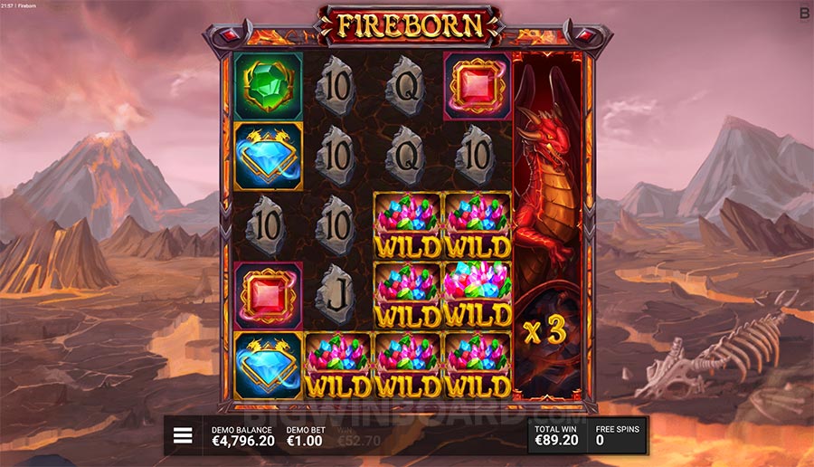 Fireborn (Backseat Gaming) Slot Review & Demo