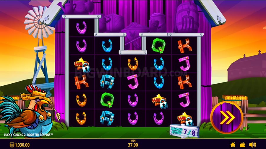 Lucky Clucks 2 Rooster Respins (Crazy Tooth Studio) Slot Review & Demo