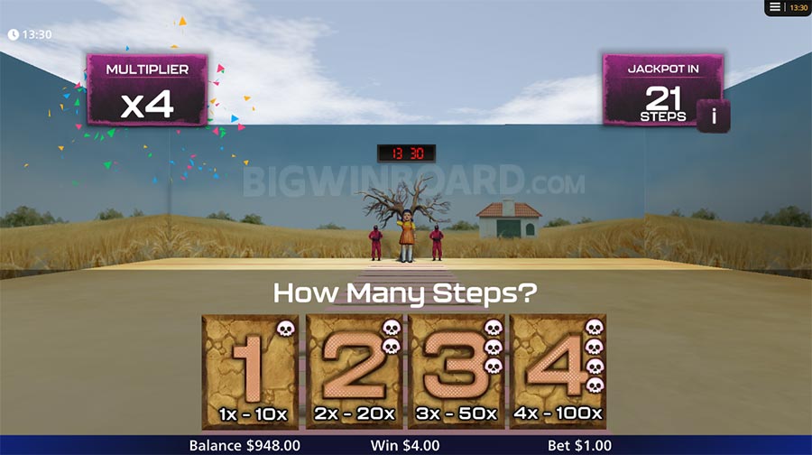 Squid Game - One Lucky Day (Light & Wonder) Slot Review & Demo