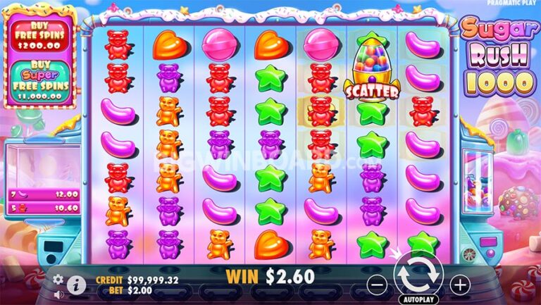 Sugar Rush 1000 (Pragmatic Play) Slot Review & Demo