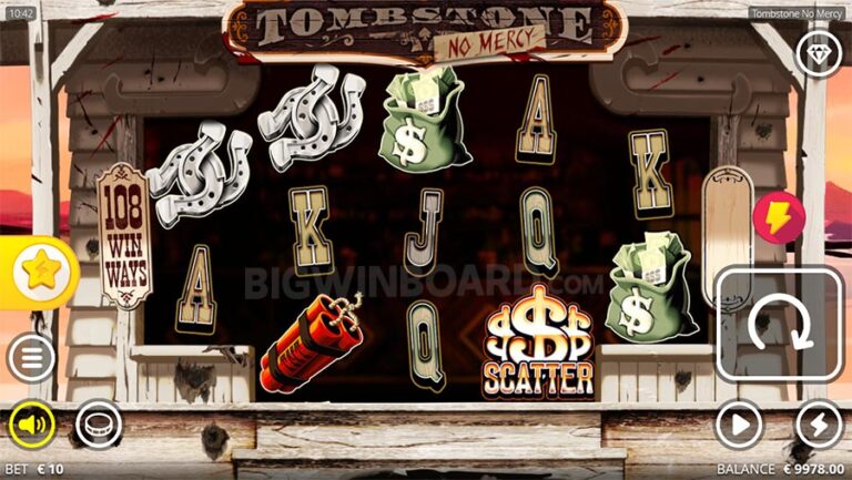Tombstone No Mercy (Nolimit City) Slot Review & Demo