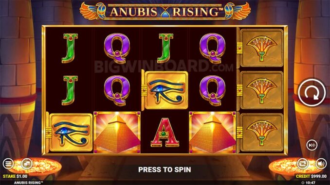 Anubis Rising (Blueprint Gaming) Slot Review & Demo
