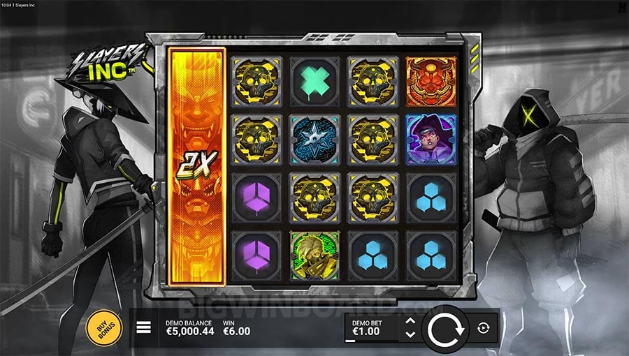 Slayers Inc (Hacksaw Gaming) Slot Review & Demo
