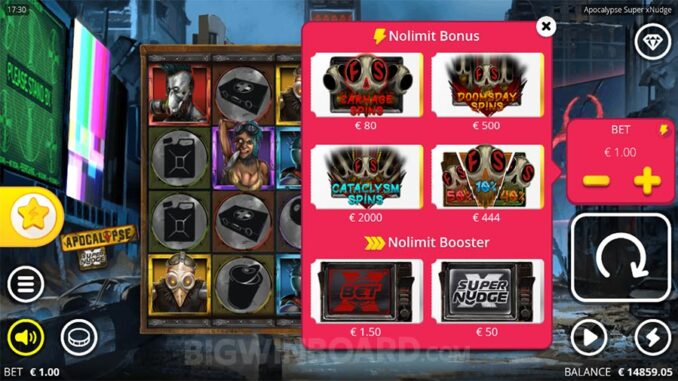 Apocalypse (Nolimit City) Slot Review & Demo