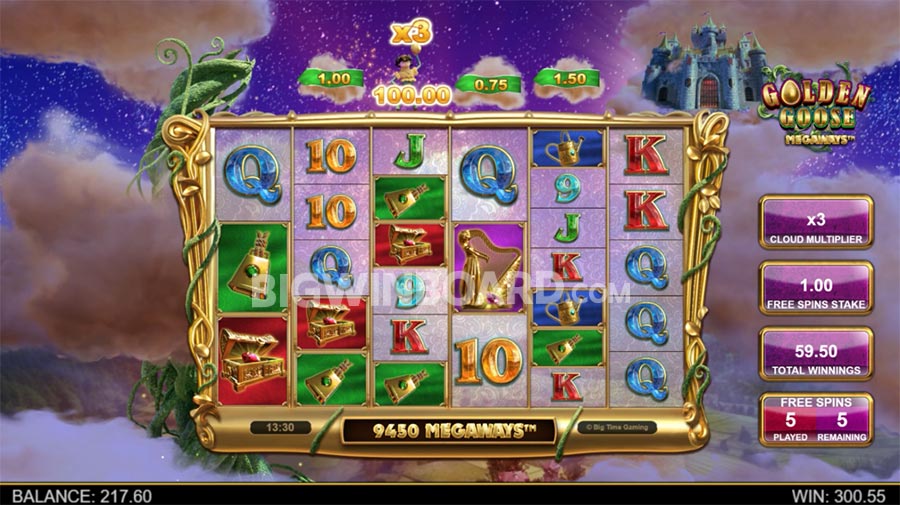 Golden Goose Megaways (Big Time Gaming) Slot Review & Demo