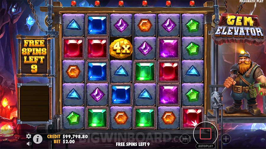 Gem Elevator (Pragmatic Play) Slot Review & Demo