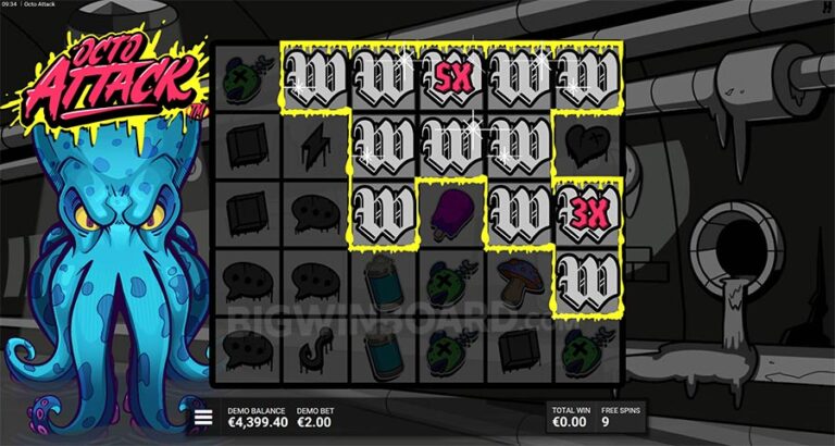 Octo Attack (Hacksaw Gaming) Slot Review & Demo