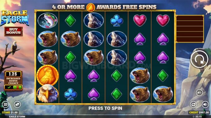 Eagle Storm (Blueprint Gaming) Slot Review & Demo