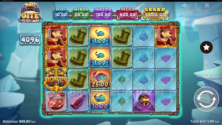 Big Bite Push Ways (Push Gaming) Slot Review & Demo