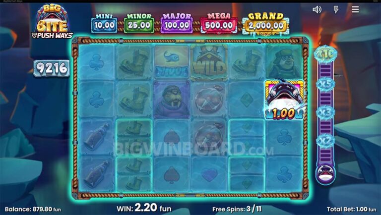 Big Bite Push Ways (Push Gaming) Slot Review & Demo