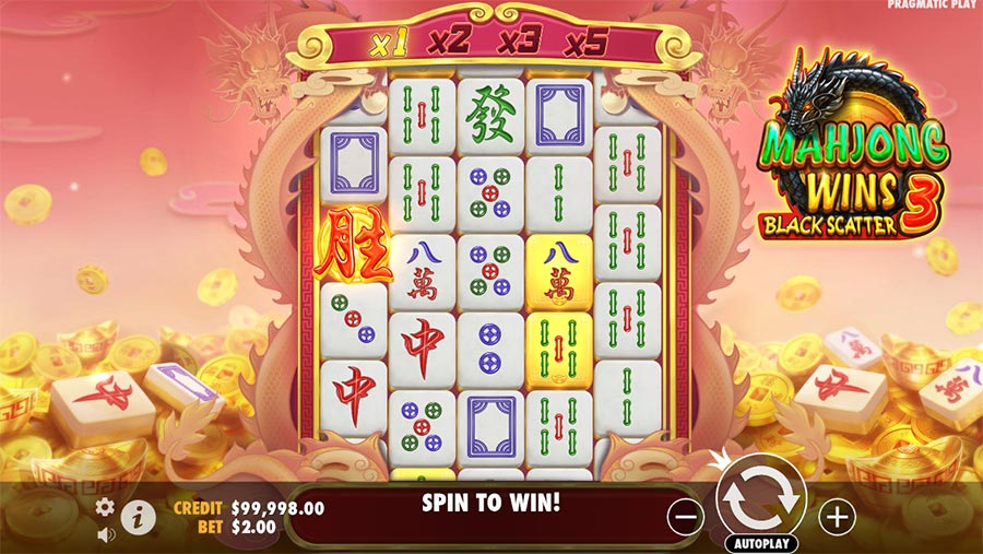 Mahjong Wins 3 Black Scatter (Pragmatic Play) Slot Review & Demo