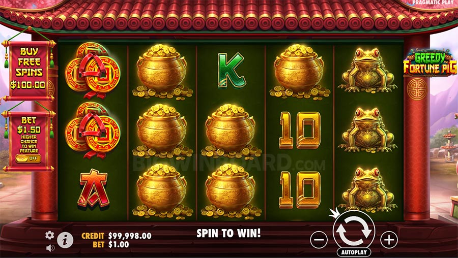 Greedy Fortune Pig (Pragmatic Play) Slot Review & Demo