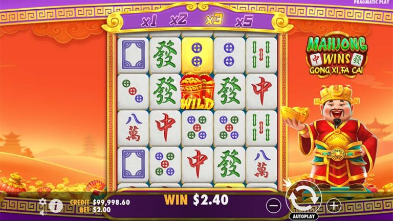 Mahjong Wins Gong Xi Fa Cai (Pragmatic Play) Slot Review & Demo