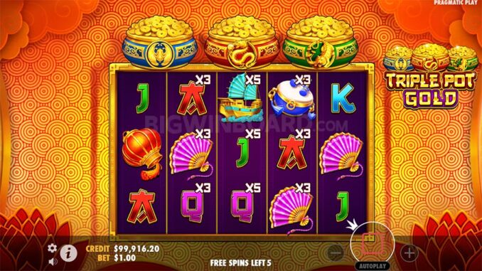 Triple Pot Gold (Pragmatic Play) Slot Review & Demo