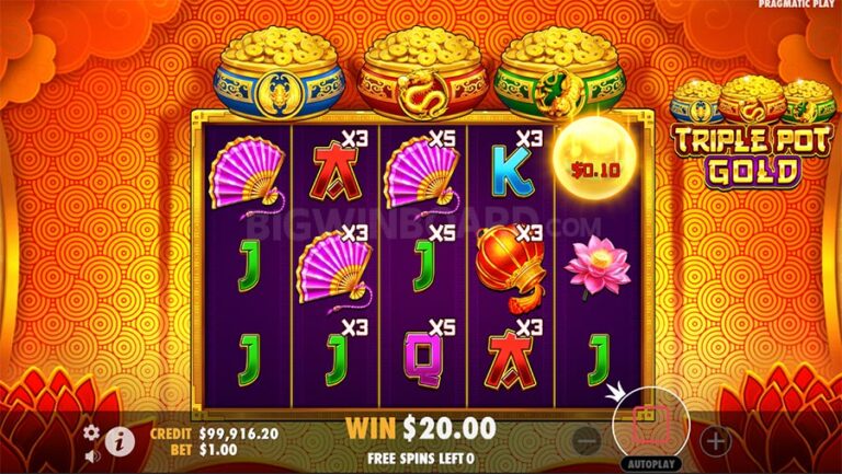Triple Pot Gold (Pragmatic Play) Slot Review & Demo