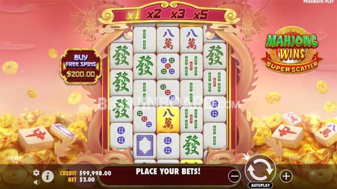 Mahjong Wins Super Scatter (Pragmatic Play) Slot Review & Demo