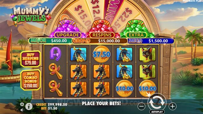 Mummy's Jewels (Pragmatic Play) Slot Review & Demo