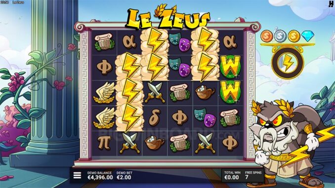 Le Zeus (Hacksaw Gaming) Slot Review & Demo
