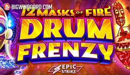 12 Masks of Fire Drum Frenzy (Gameburger) Slot Review & Demo