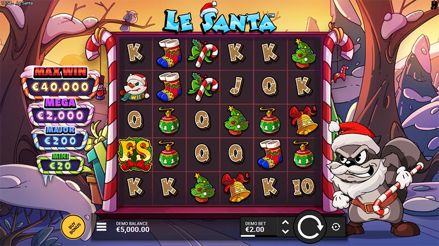 Le Santa (Hacksaw Gaming) Slot Review & Demo