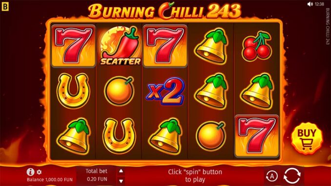 Burning Chilli 243 (BGaming) Slot Review & Demo
