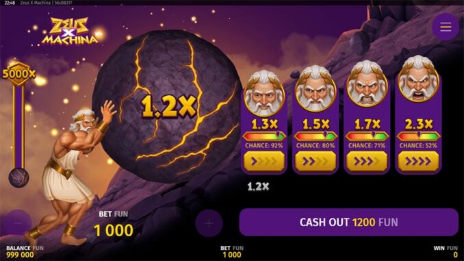 Zeus X Machina (Poggiplay) Slot Review & Demo