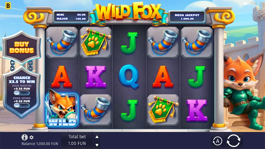 Wild Fox (BGaming) Slot Review & Demo