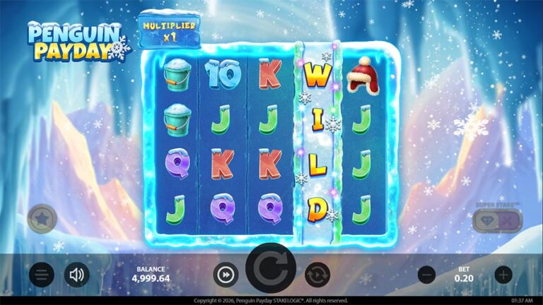 Penguin Payday (Stakelogic) Slot Review & Demo