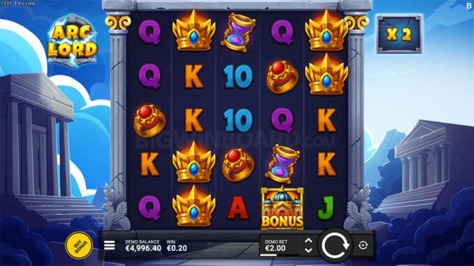 Arc Lord (Backseat Gaming) Slot Review & Demo