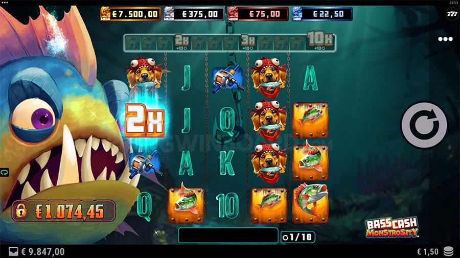 Bass Cash Monstrosity (Alchemy Gaming) Slot Review & Demo