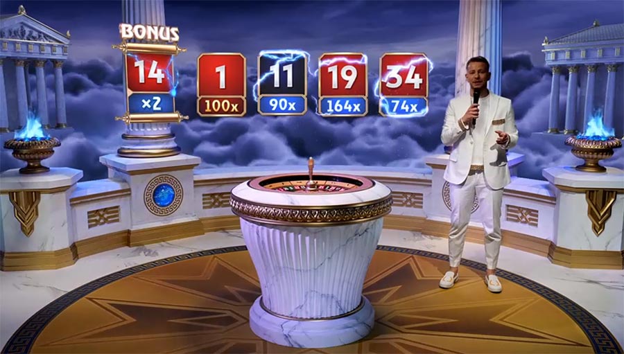 Gates of Olympus Roulette (Pragmatic Play) Live Casino Game