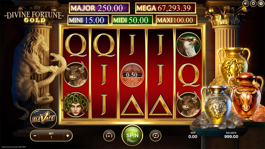 Divine Fortune Gold (Netent) Slot Review & Demo
