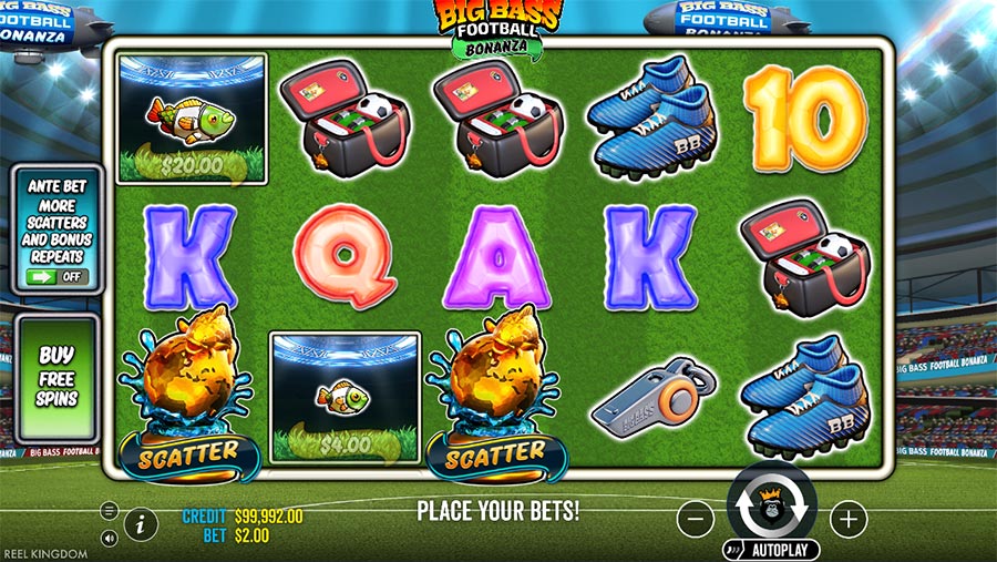 Big Bass Football Bonanza (Pragmatic Play) Slot Review & Demo