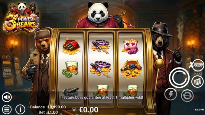 3 Power Bears (AvatarUX) Slot Review & Demo
