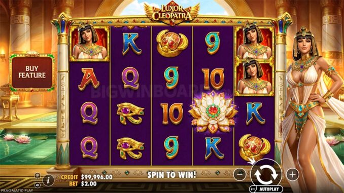 Luxor of Cleopatra (Pragmatic Play) Slot Review & Demo