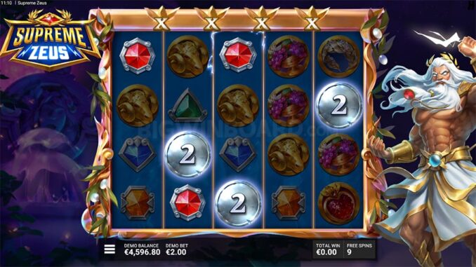 Supreme Zeus (Hacksaw Gaming) Slot Review & Demo