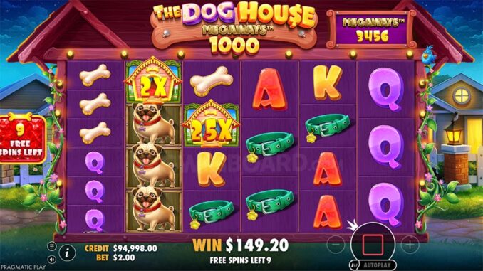 The Dog House Megaways 1000 (Pragmatic Play) Slot Review & Demo